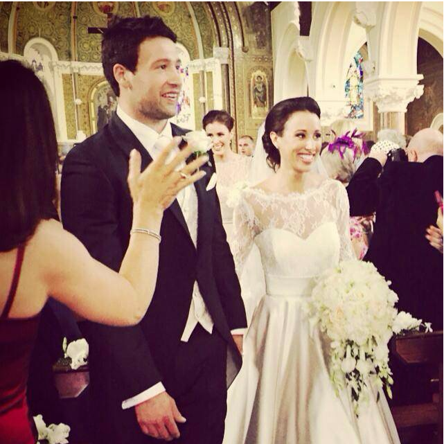 Rugby star Kevin Mc Laughlin ties the knot in stunning ceremony - VIP ...