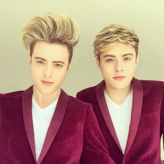 Jedward’s matching hairstyles are no more as the duo debut a new look ...