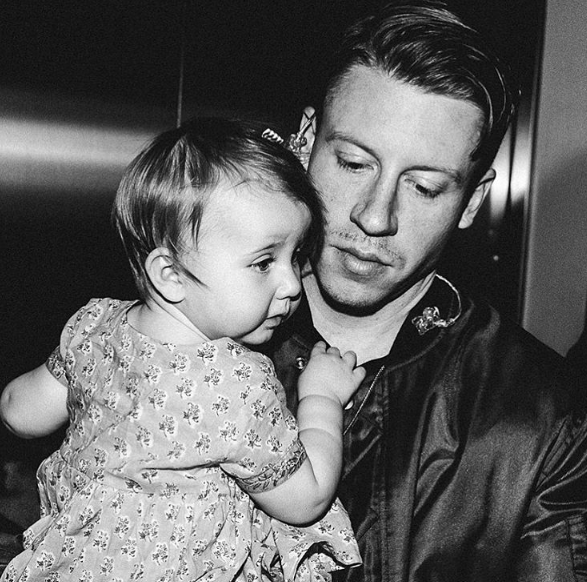 Macklemore's daughter takes first steps, and on Irish soil no less ...