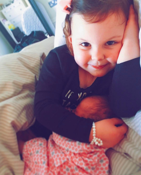 Anna and Jonathan Saccone Joly share adorable snaps of their newborn ...