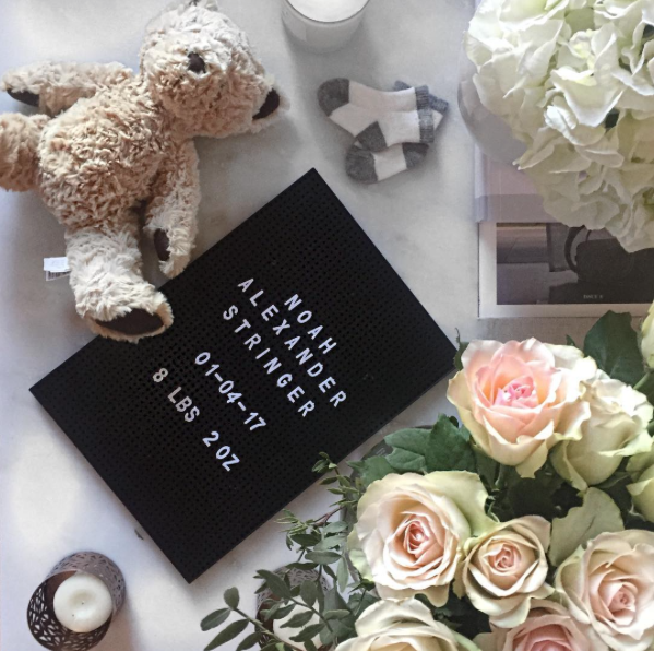 Peter and Debbie Stringer have welcomed a son - VIP Magazine