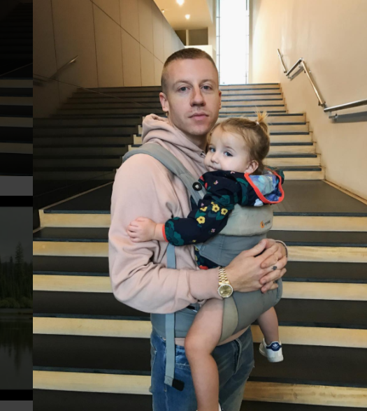 Macklemore shares adorable snap of his little girl in Ireland kit - VIP ...