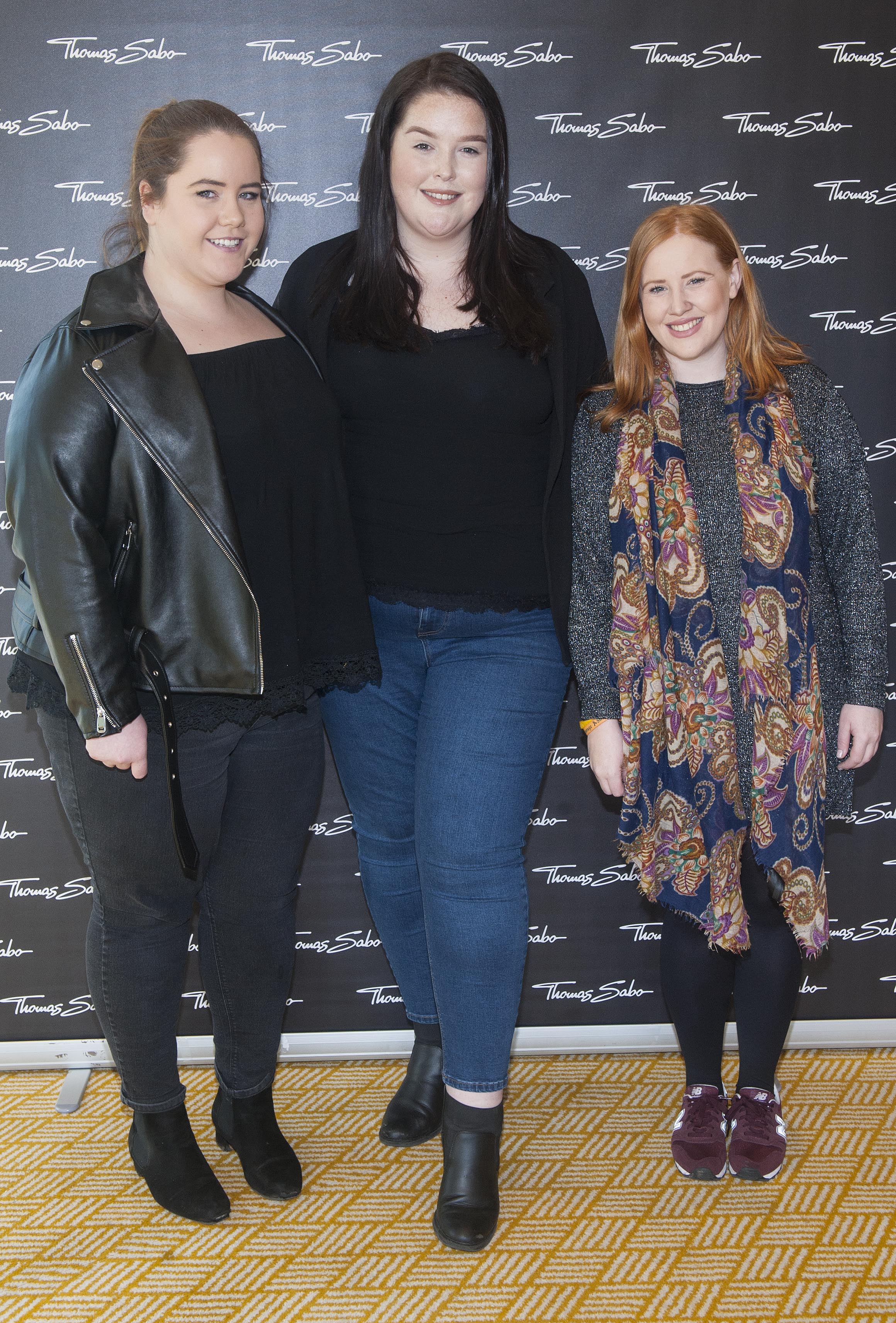 Michelle Dardis, Jen Morris and Megan Roantree Pictured at the THOMAS ...