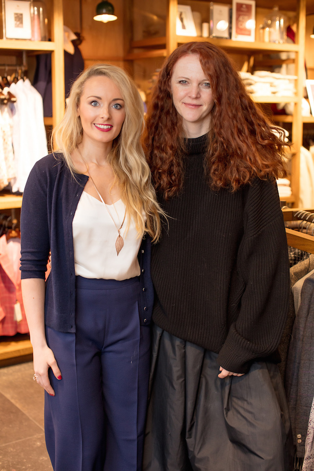 Marion Mulhern & Paula Hughes pictured at the Magee 1866 SS18 fashion ...