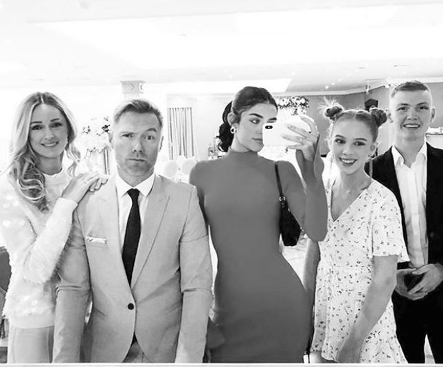 Ronan Keating shares sweet family snap with kids and wife Storm at Fair ...