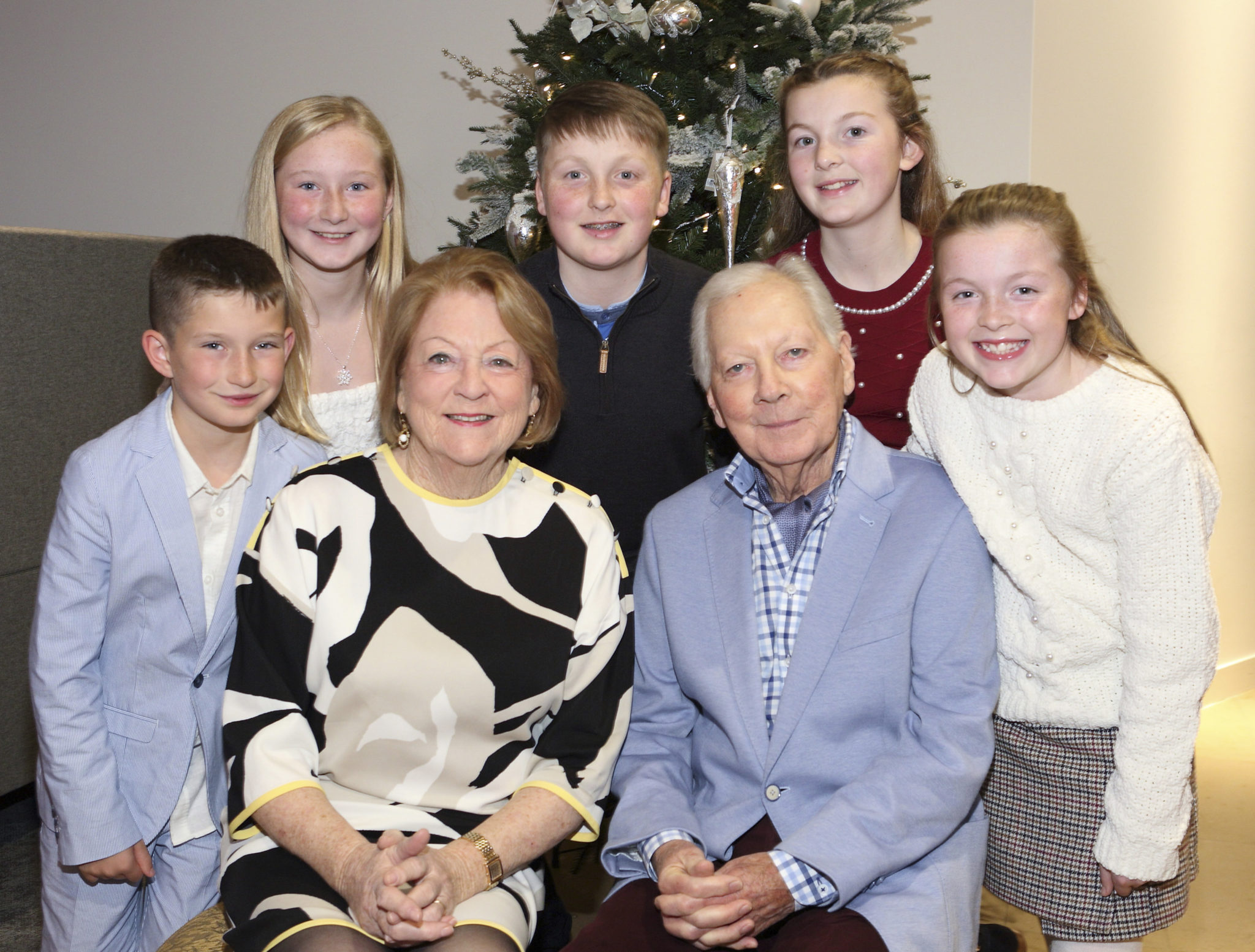 The sweet reason behind Gay Byrne's grandchildren's affectionate ...