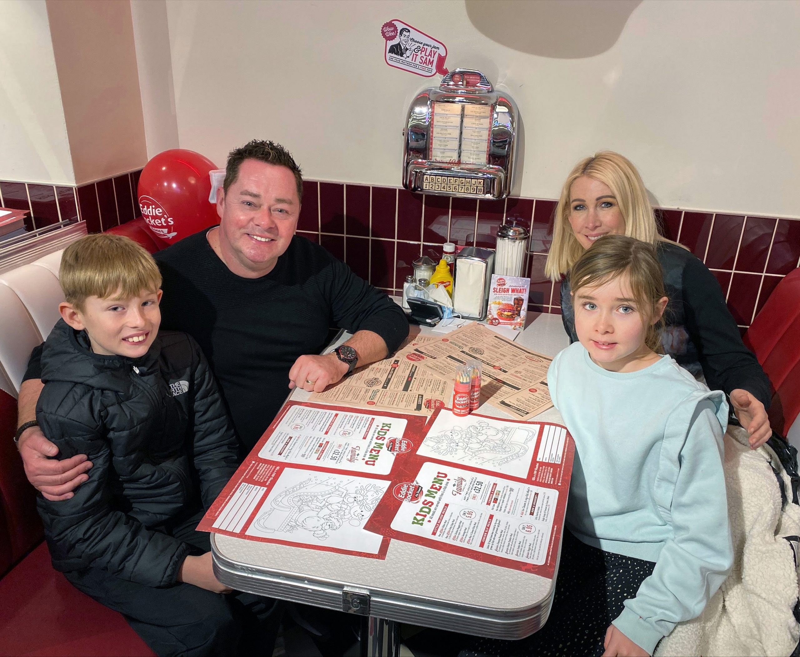 Famous Irish faces step out for Christmas family day out at Eddie ...