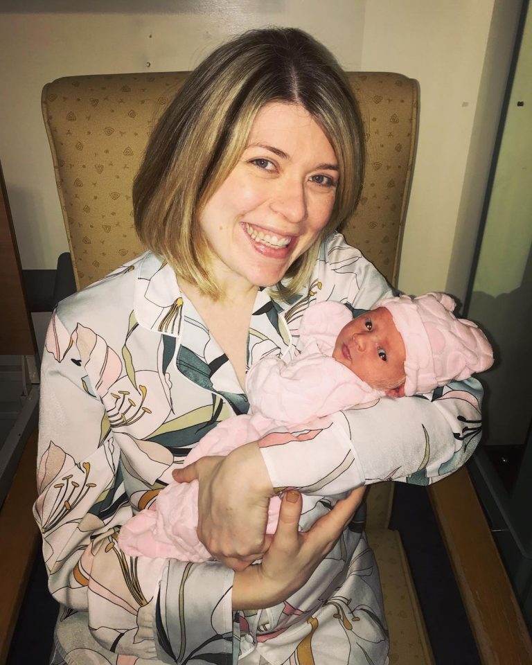 Ireland AM's Ger Treacy has welcomed her first child into the world ...