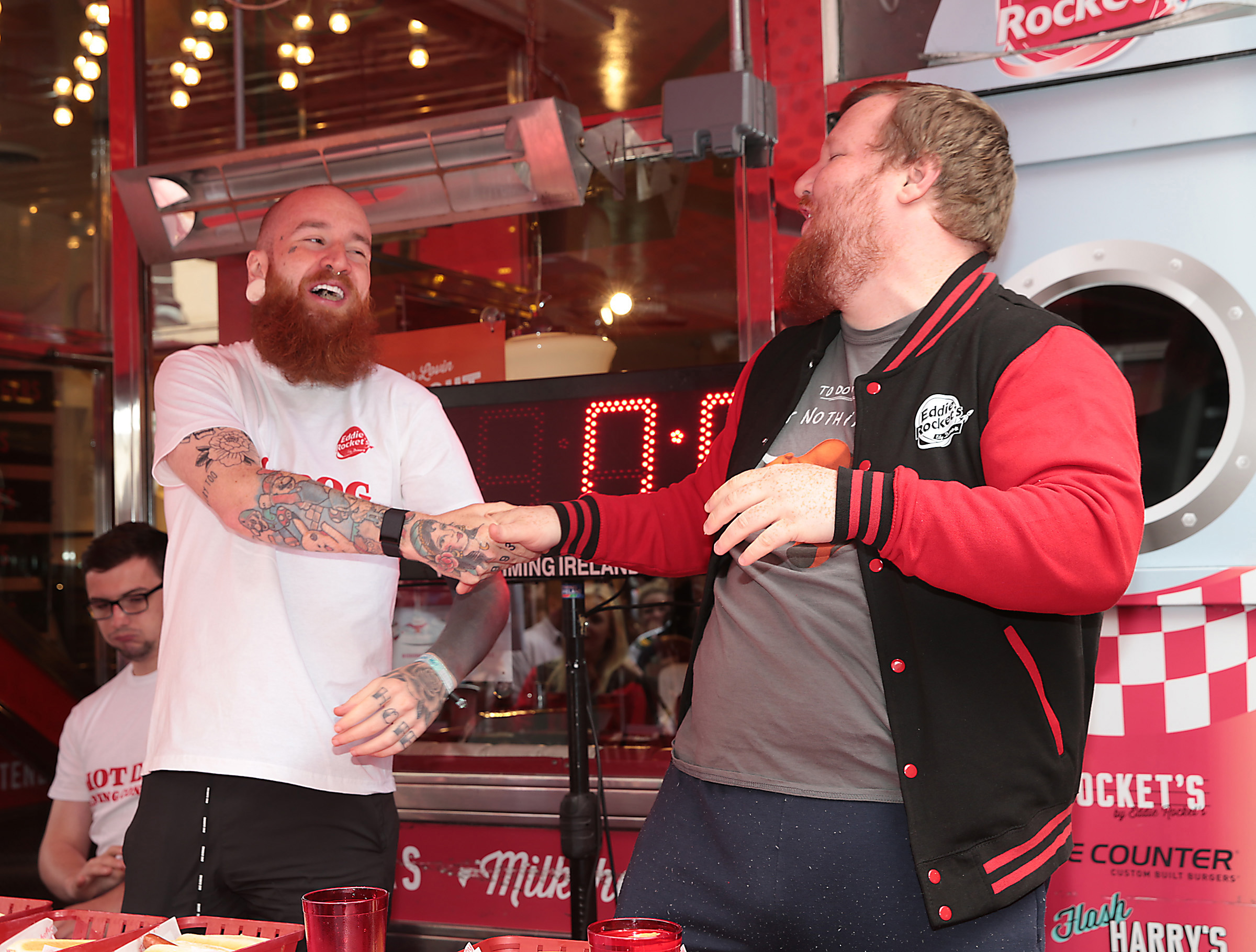 Eddie Rockets Hot Dog eating competiton 11 - VIP Magazine