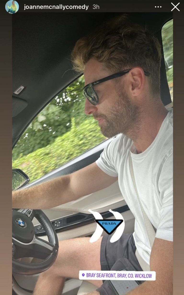 Joanne McNally offers fans a glimpse at her new boyfriend Alan Byrne ...