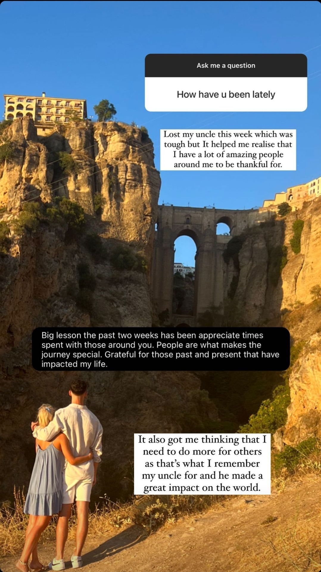 Matthew MacNabb shares life lesson after losing his uncle - VIP Magazine