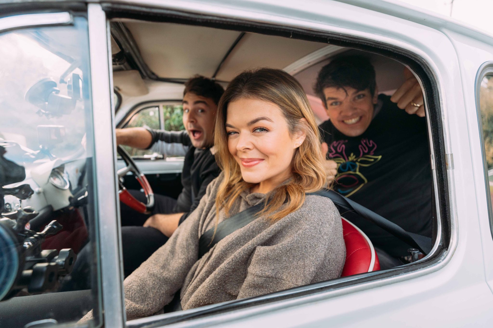 Doireann, Donncha and Carl are swapping radio for TV