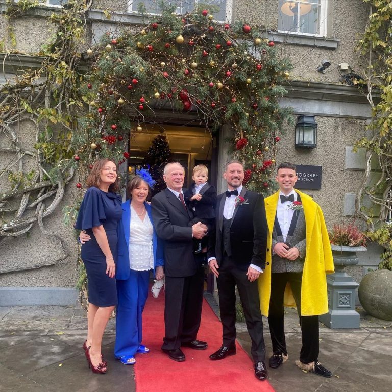 Coach Kavanagh ties the knot to long-term partner