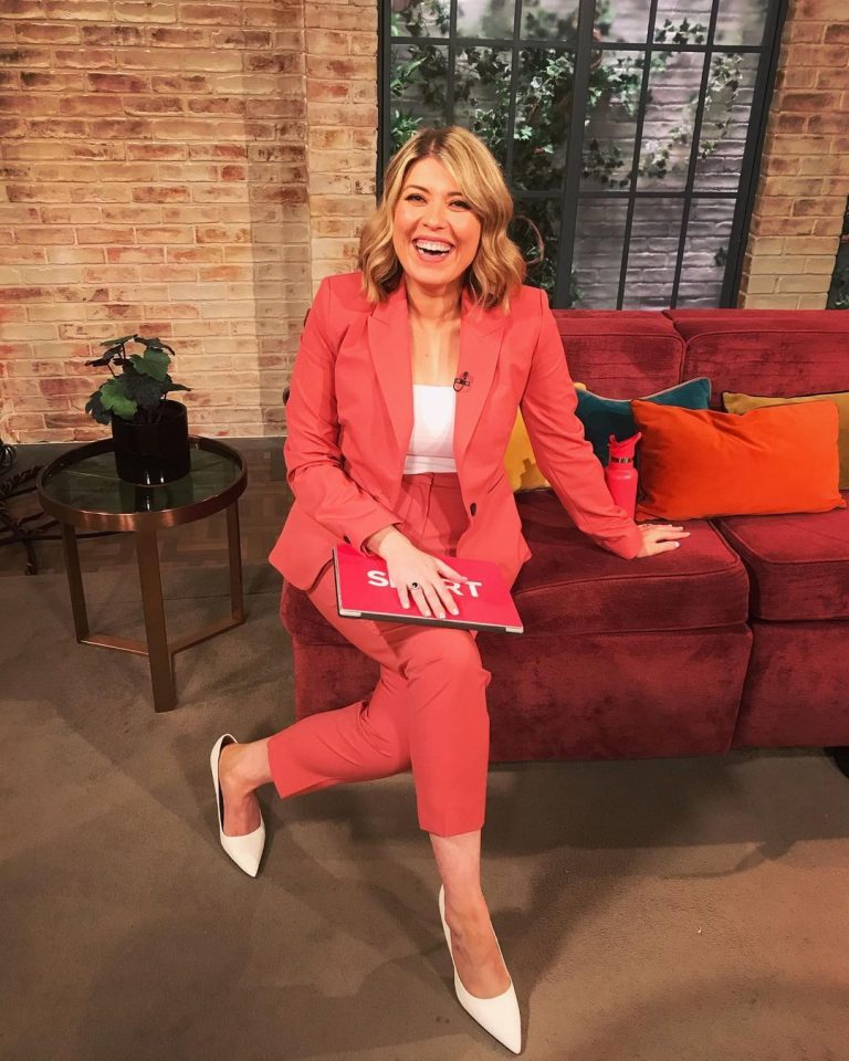 Ger Treacy returns to presenting duties after maternity leave