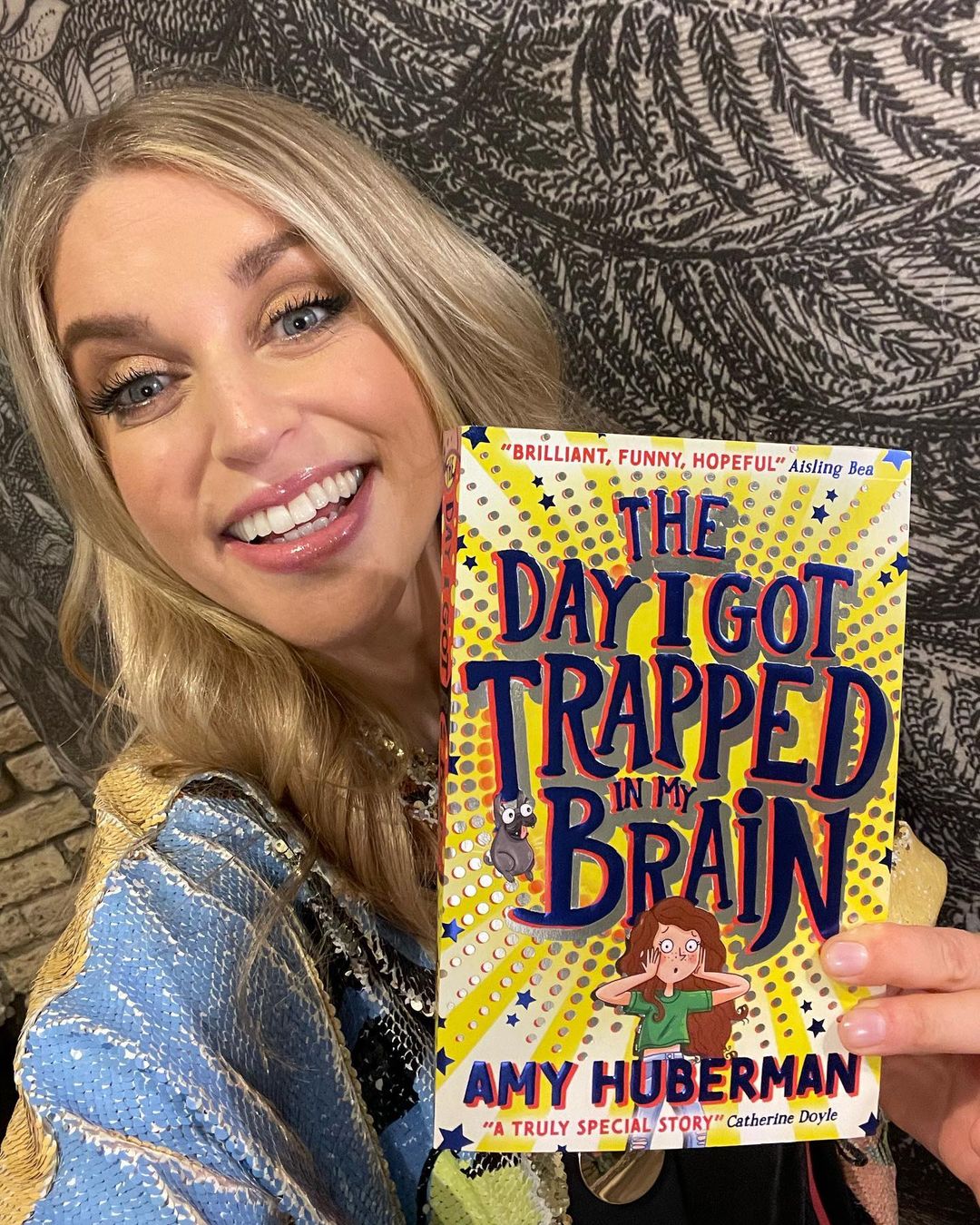 Amy Huberman receives the cutest message from a young fan
