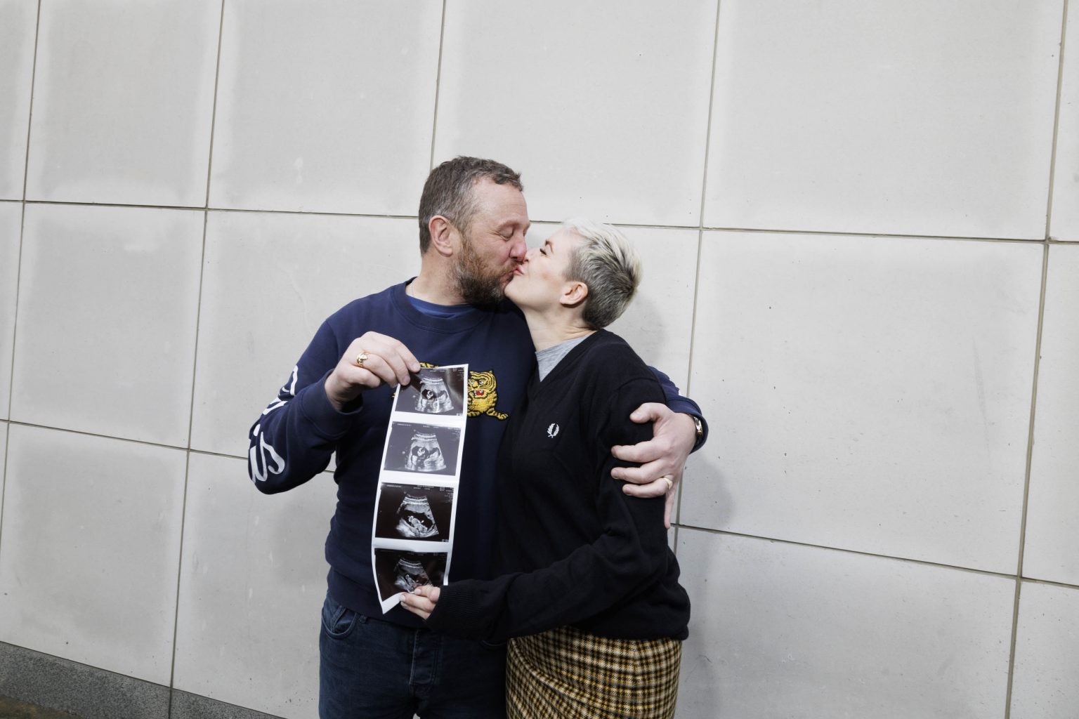 PJ Gallagher welcomes twins with partner Kelly Doolin