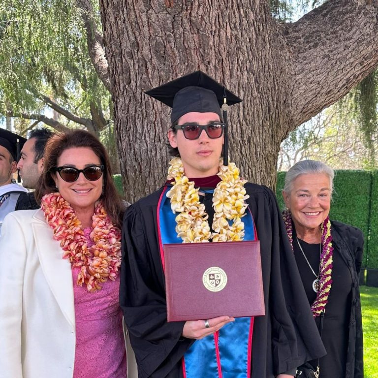 Pierce and Keely Shaye Brosnan celebrate son's graduation from ...