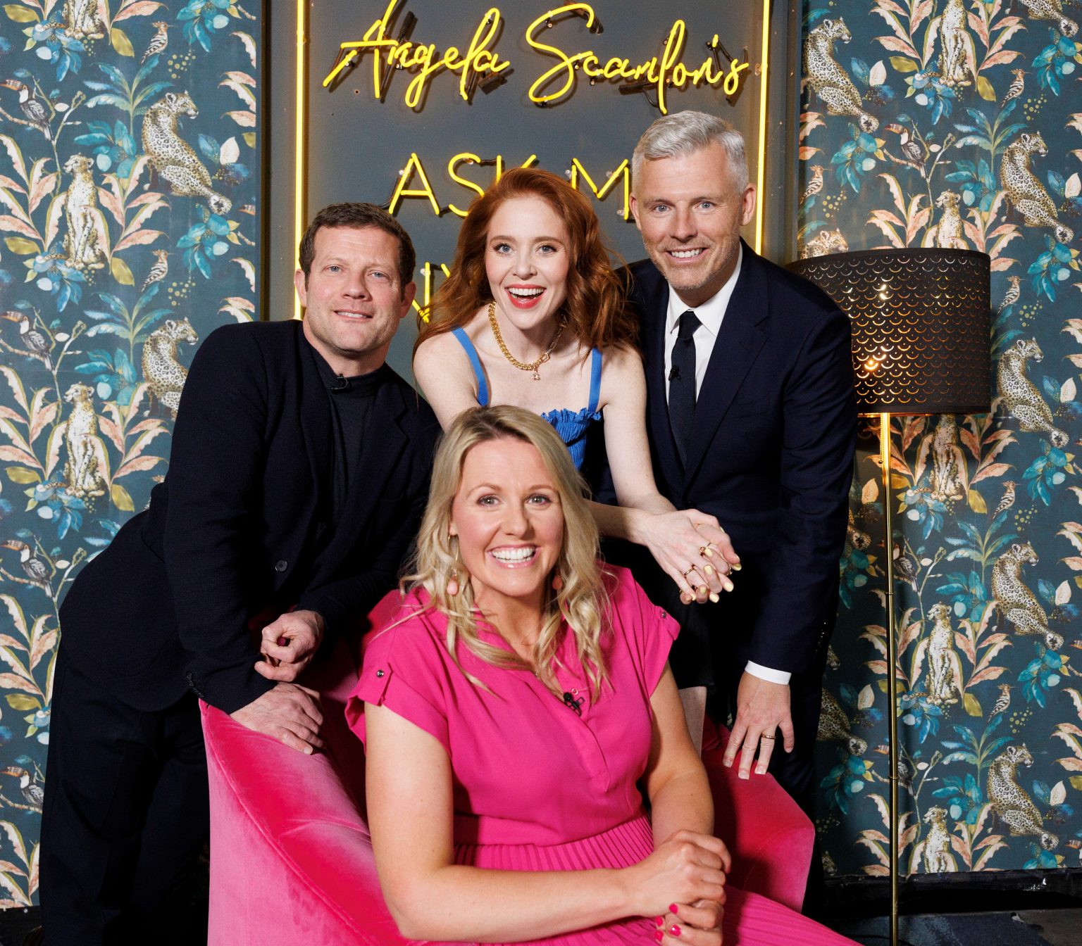 Angela Scanlon will have you laughing with this week's trio of guests