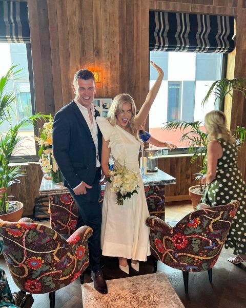 Irish influencer Chloe Boucher ties the knot to rugby star beau