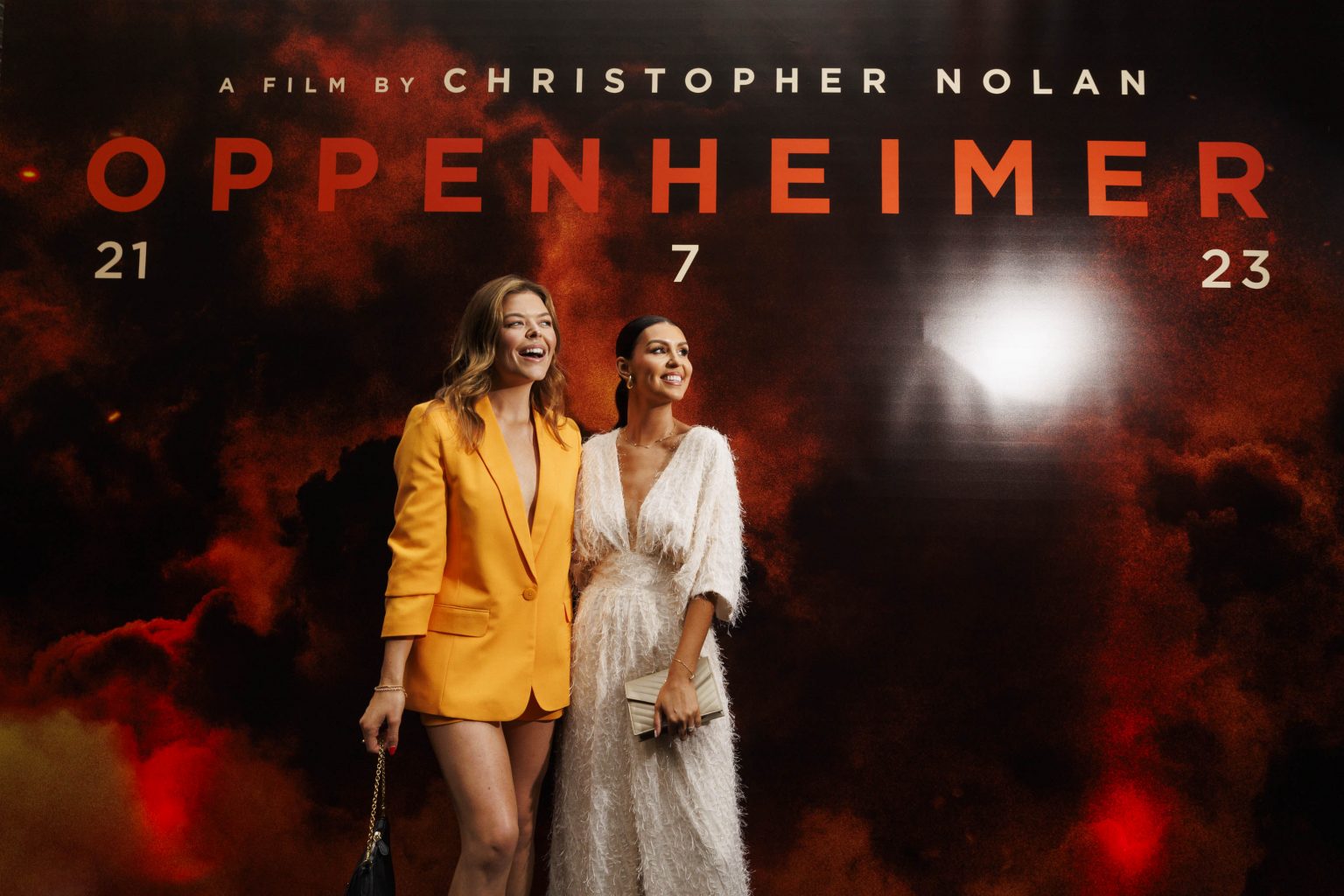 Well known faces step out for Oppenheimer premiere