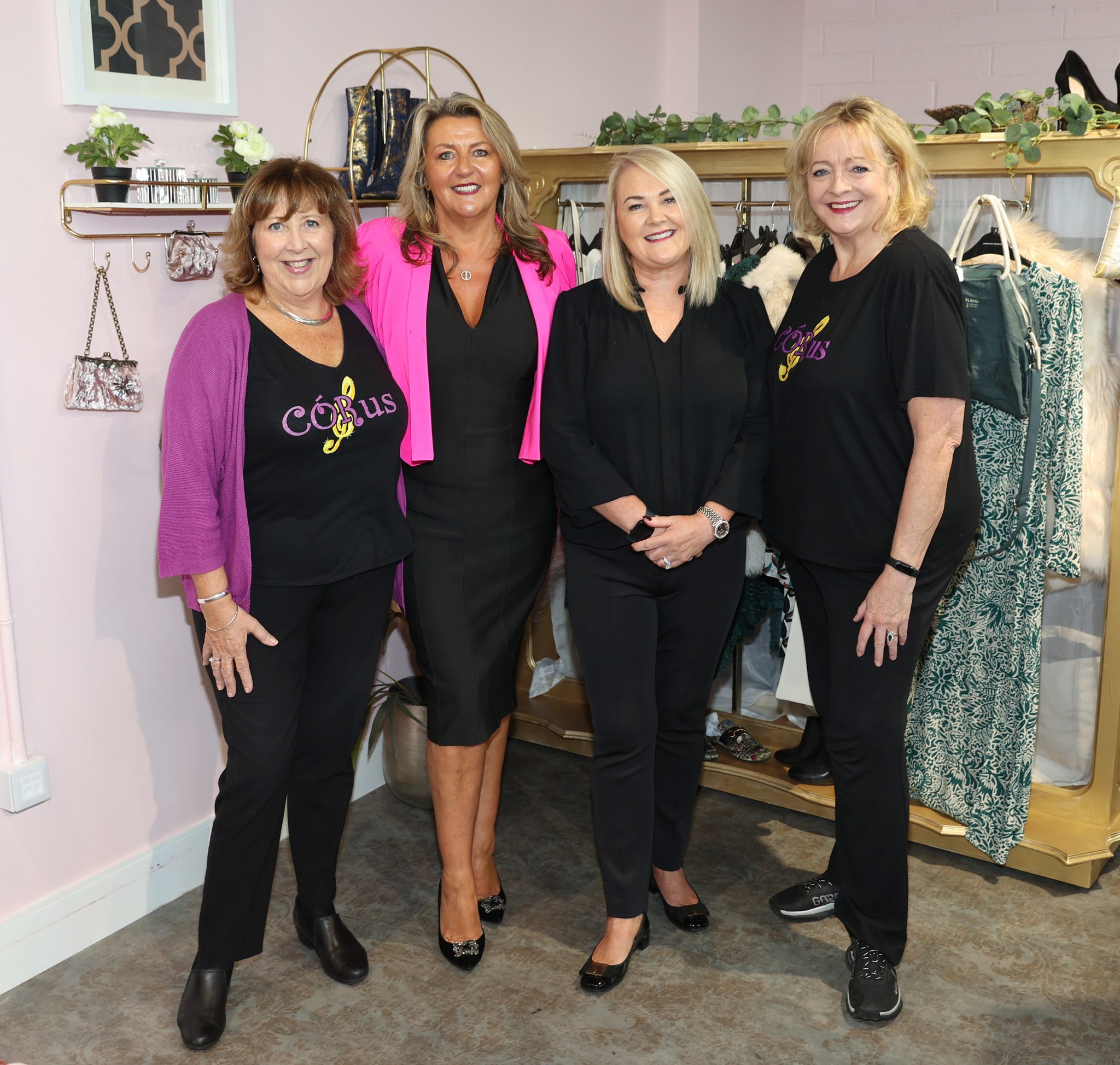 Yvonne McDonald, Viv Gaine, Aisling Hurley and Mary Lowe - VIP Magazine