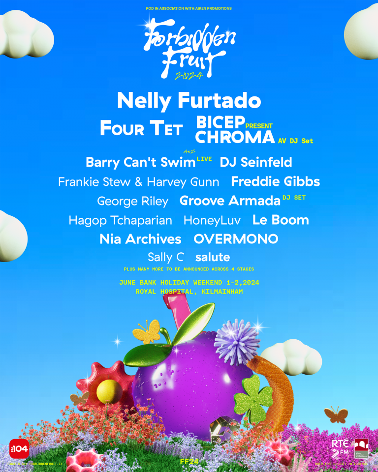 First acts announced for Forbidden Fruit 2024