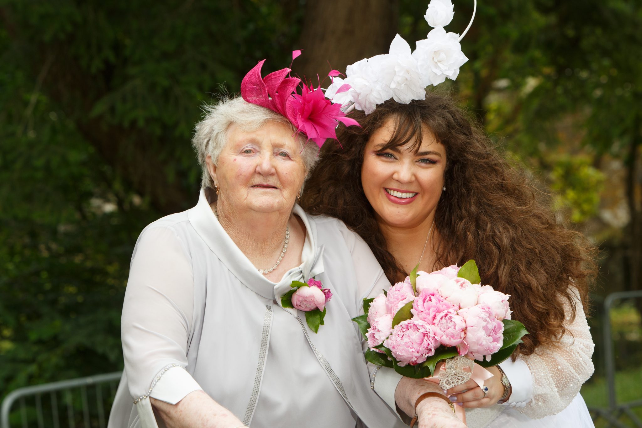 Vows: O'Riordan and Holmes beautiful wedding day