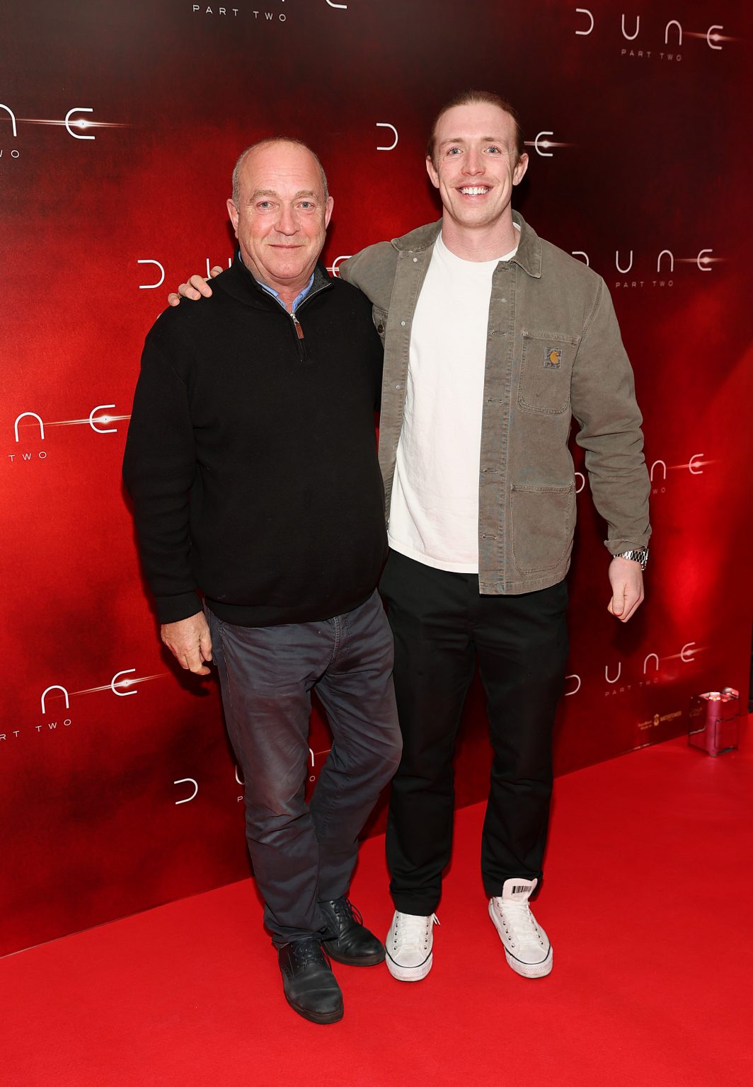 Dan Leavy and his father Donal Leavy - VIP Magazine
