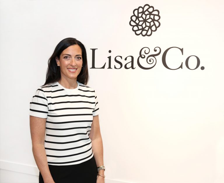 Lisa McGowan celebrates pop-up shop with her pals