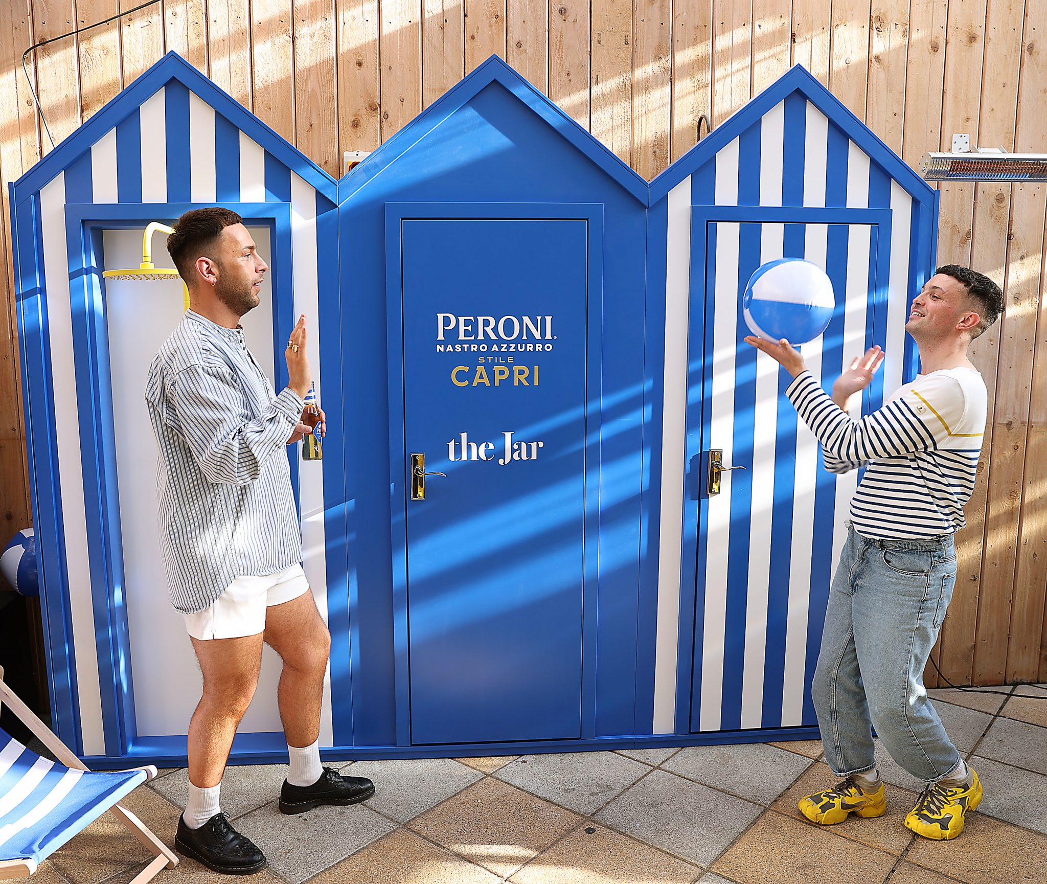 Well-known faces kick off summer season with Peroni