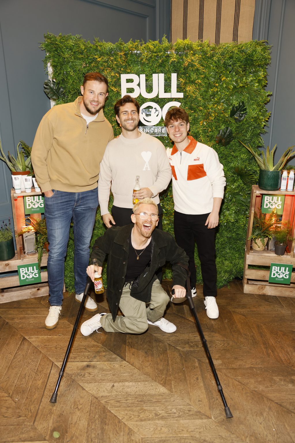 Well known faces step out for Bulldog Skincare launch