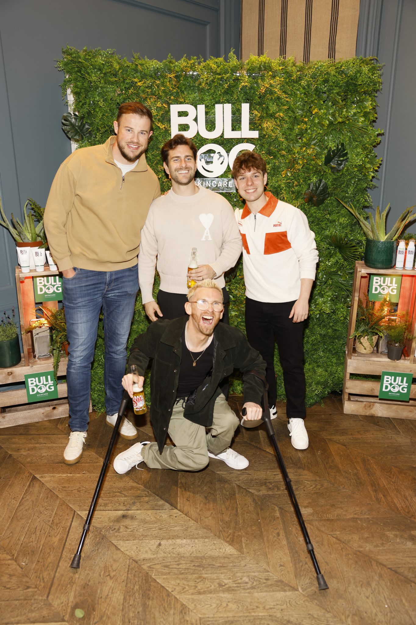 Well known faces step out for Bulldog Skincare launch