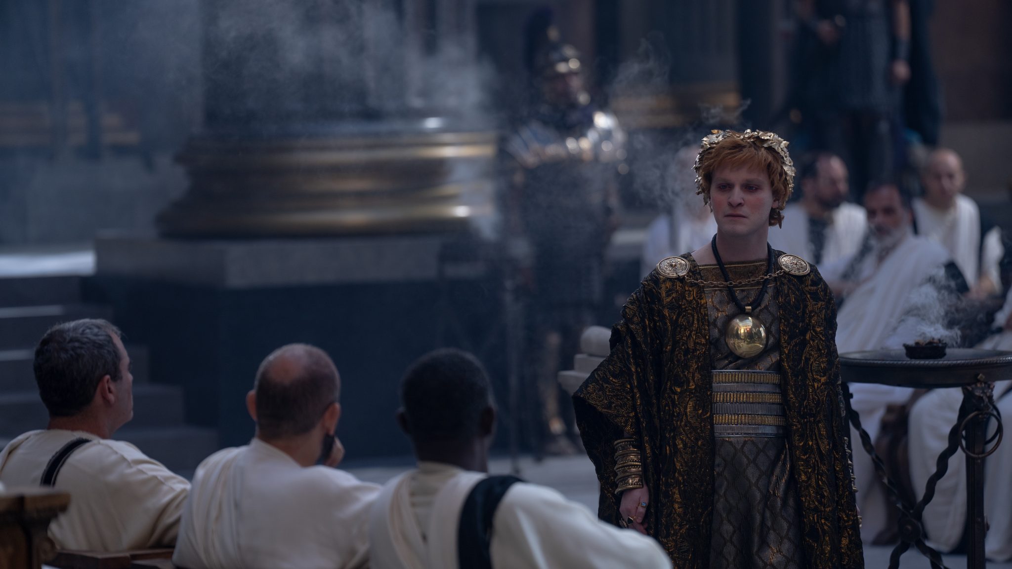 Fred Hechinger plays Emperor Caracalla Pic: Paramount Pictures - VIP ...