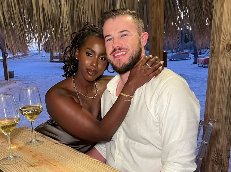 Katja Mia celebrates engagement with her fiancé Daragh Curran