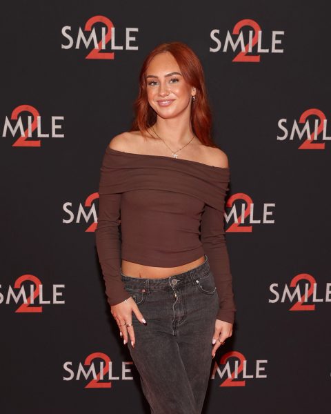 Well known faces step out for scary Smile 2 screening