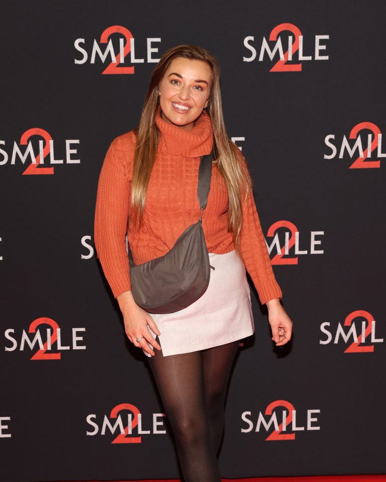 Well known faces step out for scary Smile 2 screening
