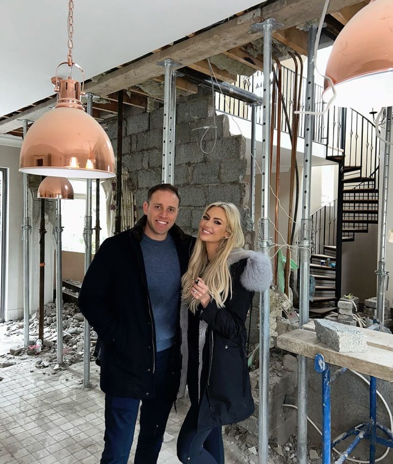 Rosanna Davison gives fans a tour of her sleek new home cinema room