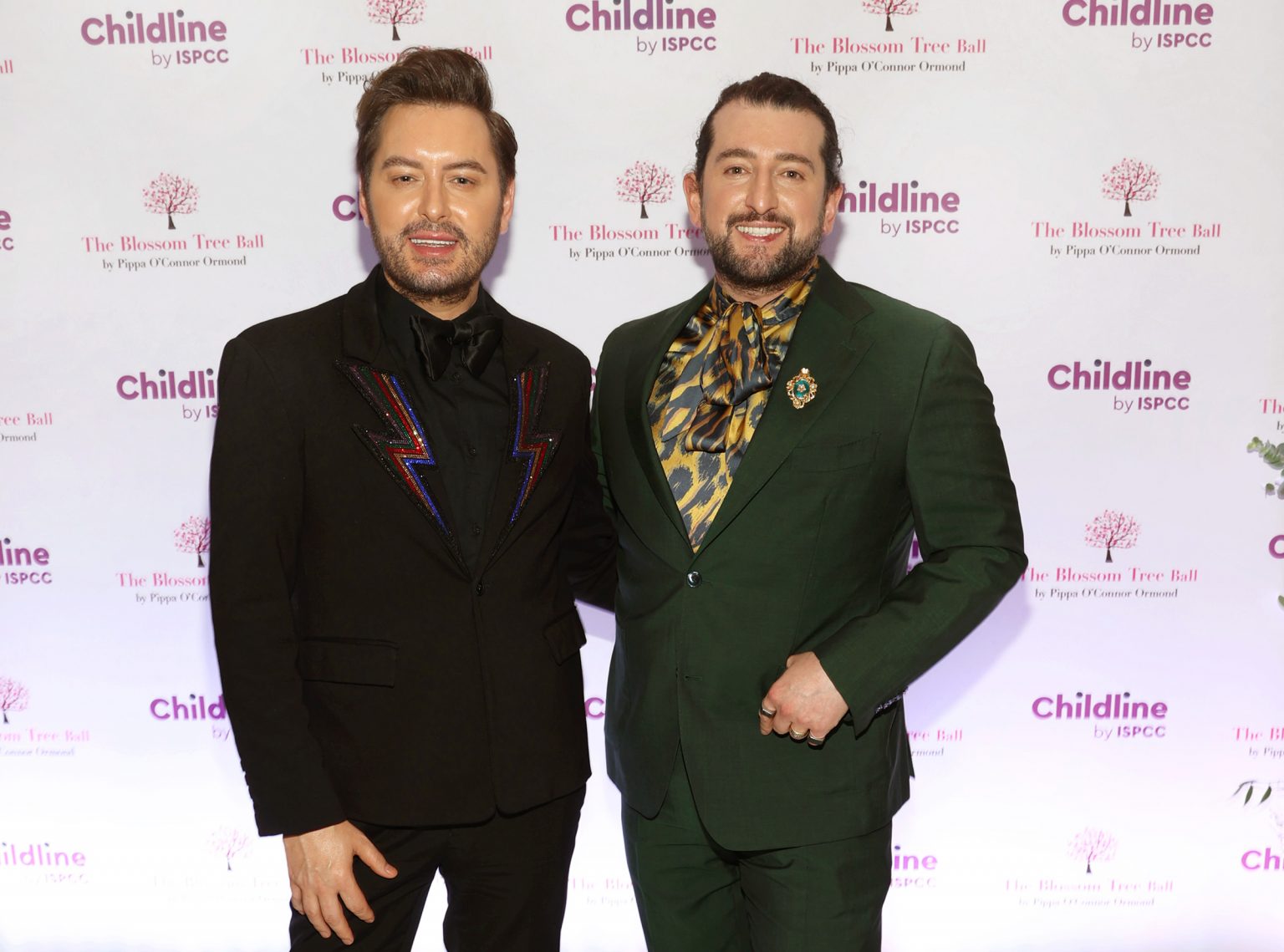 Mini co-hosts in the building: Brian Dowling has a family takeover at work