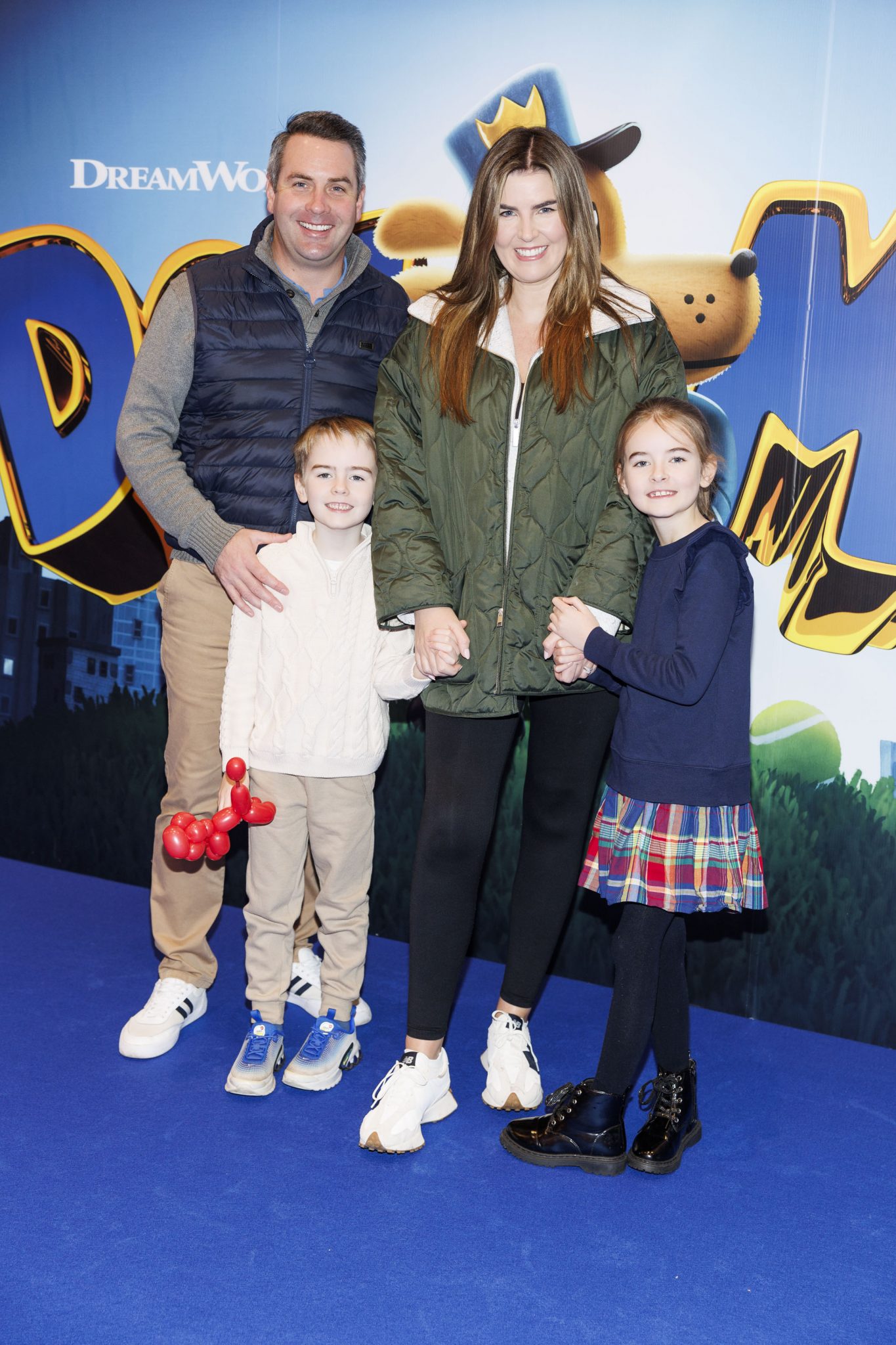 Chris and Laura Hanlon with Harry (6) and Emilie (8) - VIP Magazine