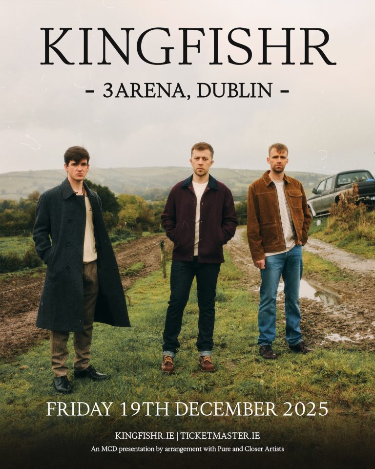 Irish band Kingfishr announce biggest show ever