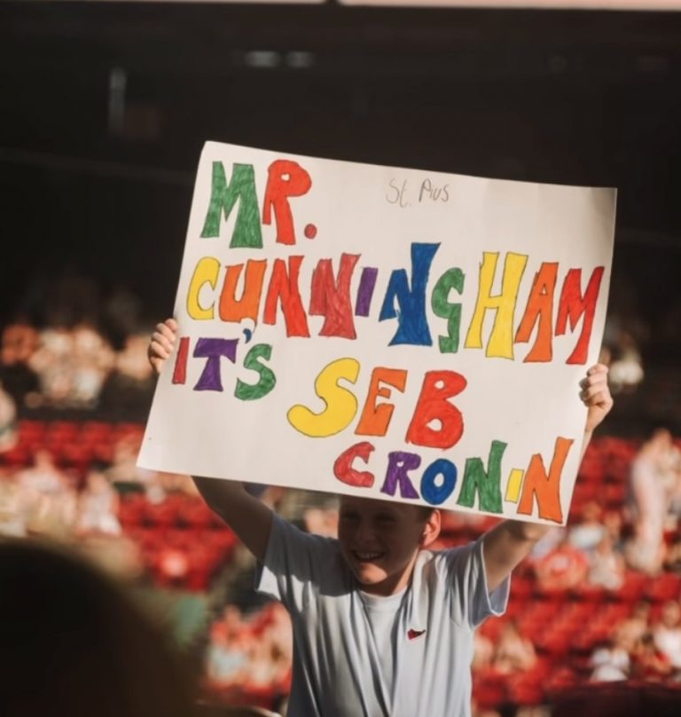 Irish folk band Amble get sweet surprise at American show