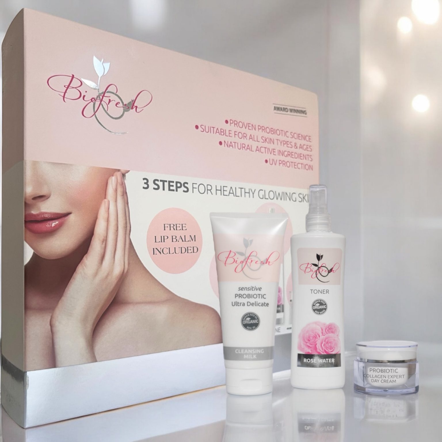 Before and after: Get gorgeous glowing skin with Biofresh's three step ...