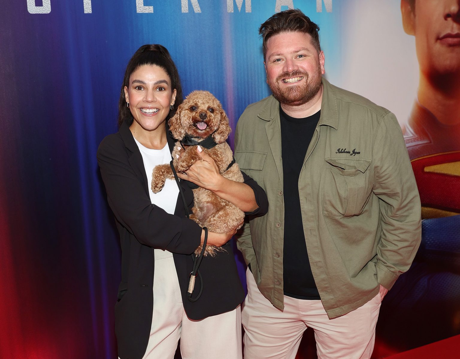 Well known faces step out for Superman premiere