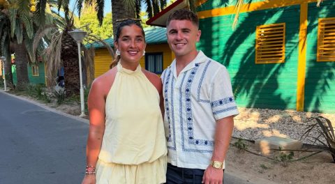 Annalivia Hynds left speechless over husband Ruairi's new look