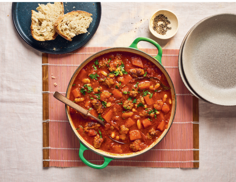 RECIPE: Delicious Cowboy Supper - Sausage and bean casserole