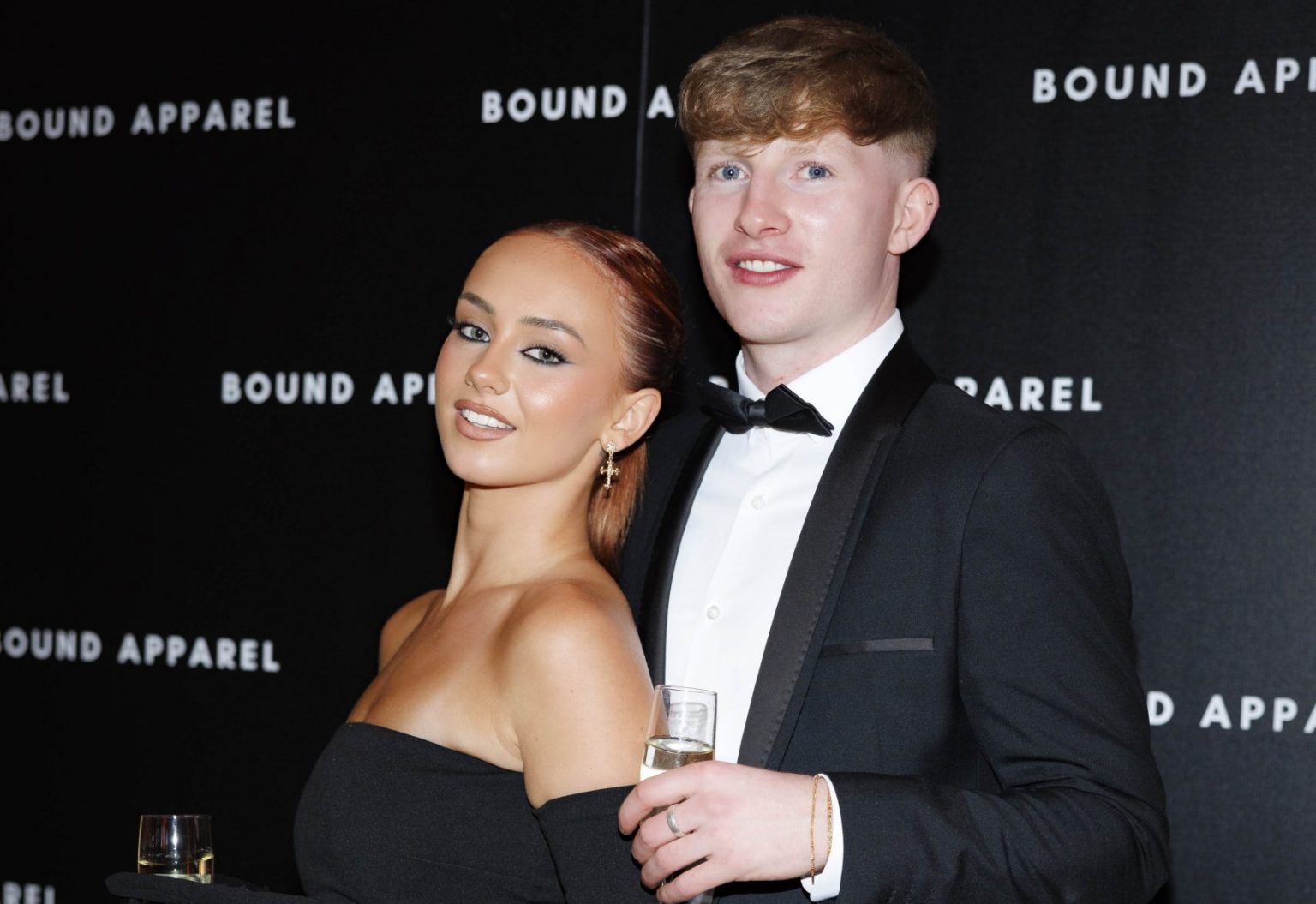 Lauren Whelan "hard launches" new boyfriend at glam event
