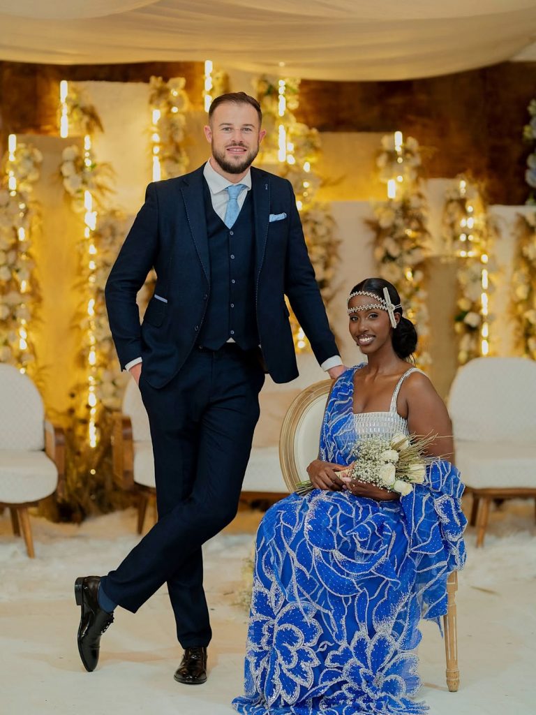 Katja Mia celebrates traditional Burundi Dowry day with Daragh Curran