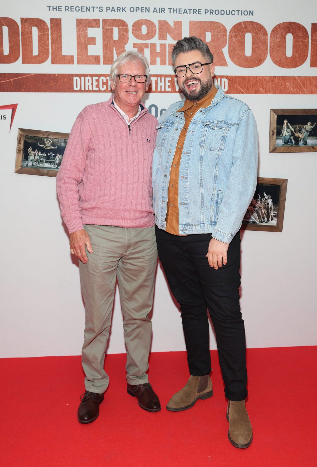 Today FM's Ian Dempsey walks red carpet with father for Fiddler on the Roof
