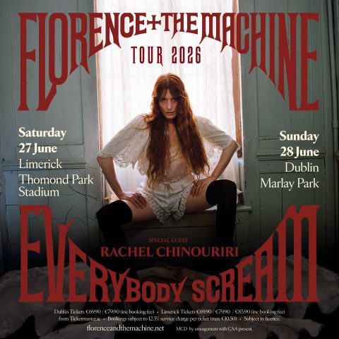 Florence + The Machine announces more Irish dates