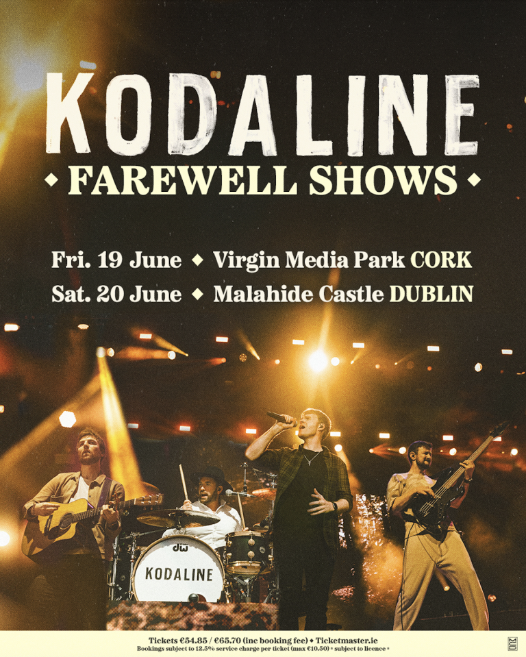 Kodaline announce farewell tour after confirming split